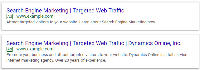 Expanded Text Ad Updates | 3 Headlines | Dynamics Online Expanded Text Ad Updates | 3 Headlines | Dynamics Online